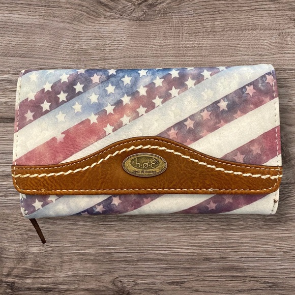 boc | Bags | Nwt Beautiful Boc Born Concept Womens Leather Old Glory ...